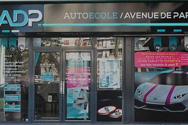 Auto-école Avenue de Paris